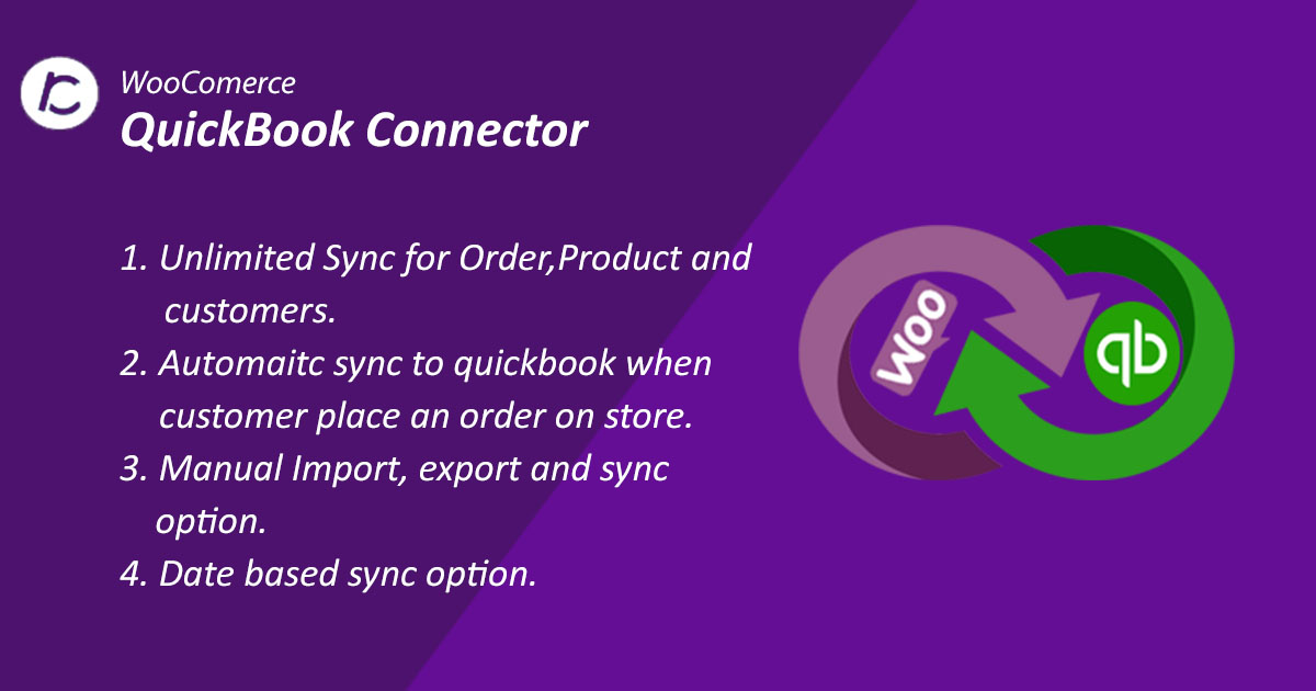 WooCommerce Quickbook Connector - Crevol